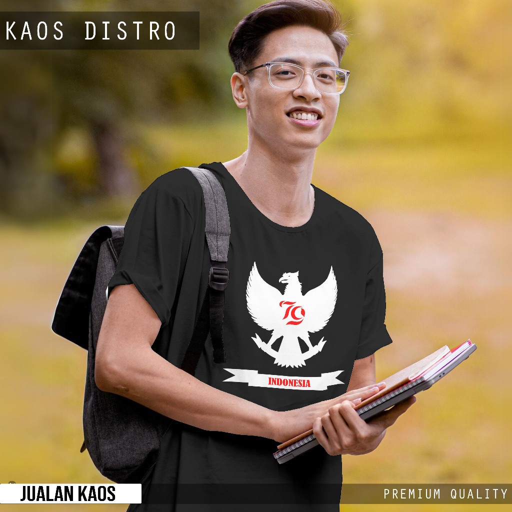 Jual Baju Kaos Distro Kemerdekaan Indonesia 79 HUT RI 61 - Dirgahayu ...