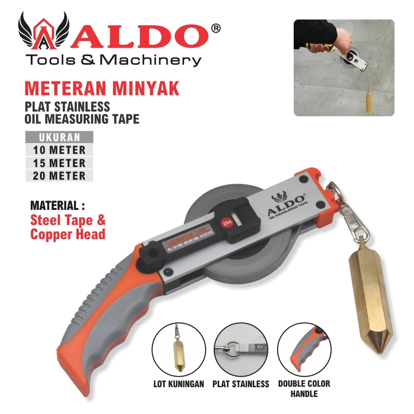 Jual METERAN MINYAK PLAT STAINLESS / OIL DEPTH METER / OIL MEASURING ...