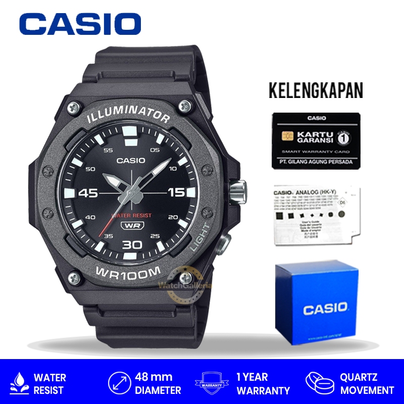 Jual Jam Tangan Pria Casio General MW-620H-1AVDF MW-620H-1A MW-620H ...