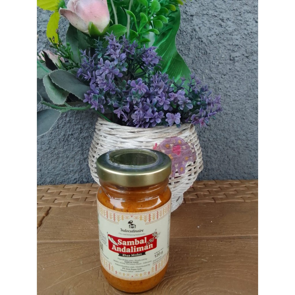 Jual INDOCULINAIRE Sambal Andaliman Khas Medan Botol 120 Gram | Shopee ...