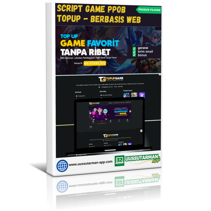 Jual Source Code Script Game PPOB dan Topup | Shopee Indonesia