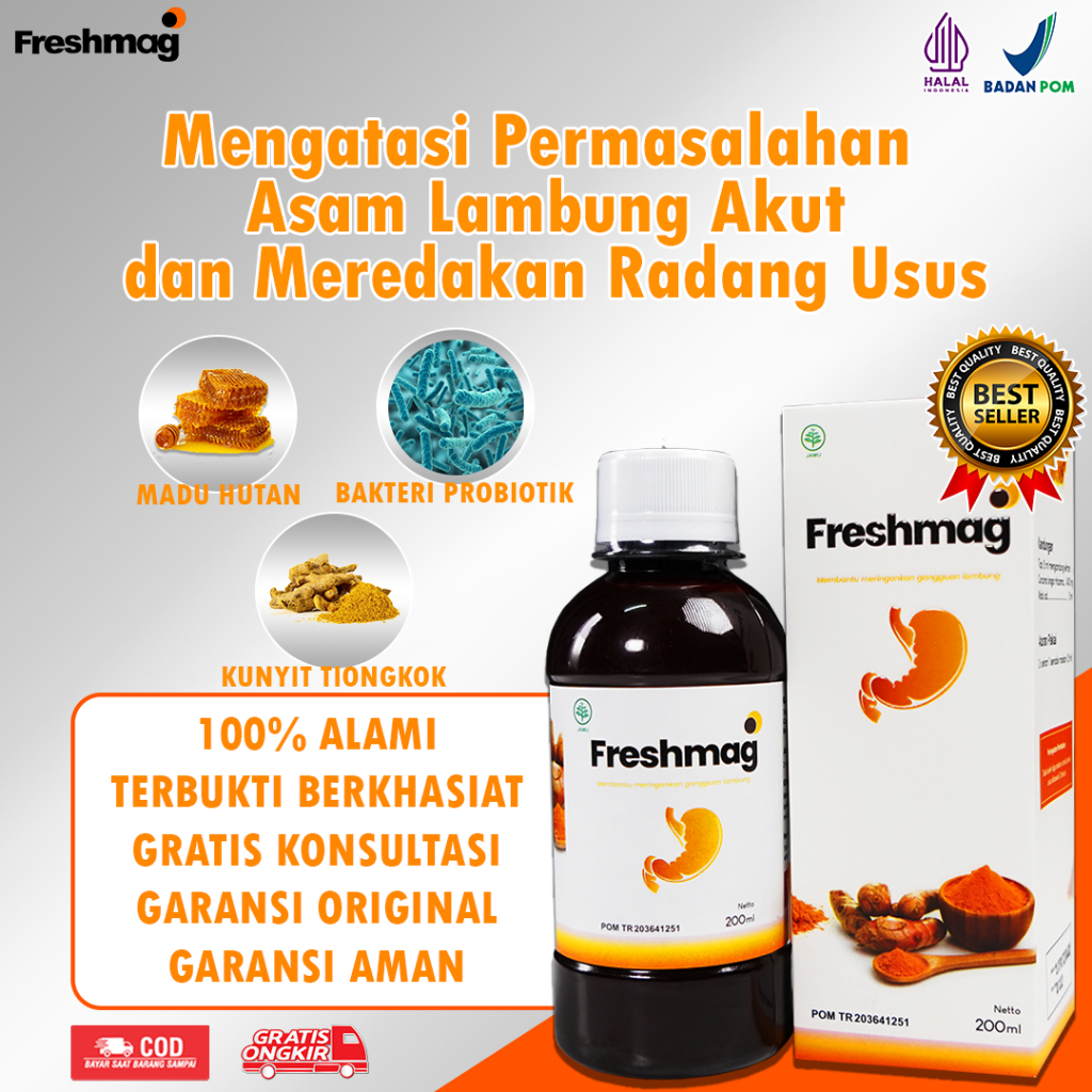Jual FRESHMAG - Membantu Mengatasi Asam Lambung Dan Radang Usus ...