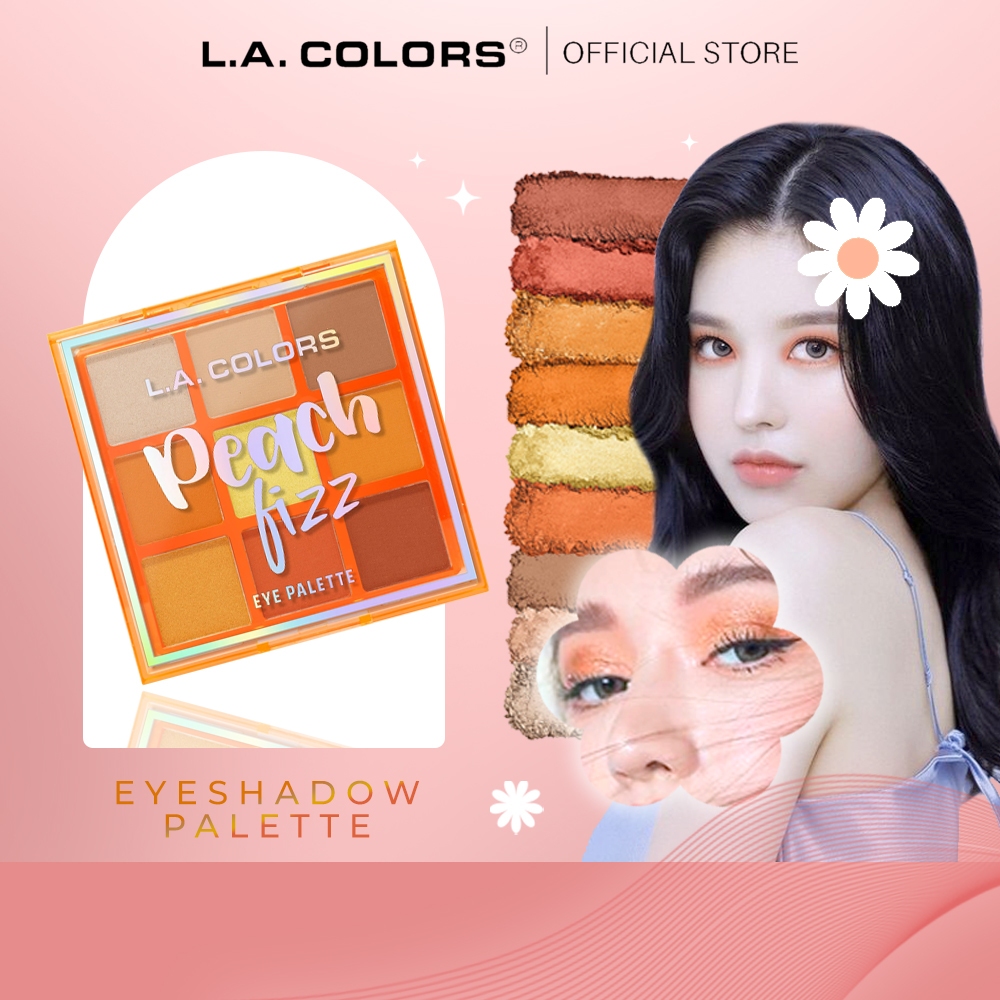 Jual LA COLORS Fruity Fun Eyeshadow Peach Fizz - Eyeshadow Korea Makeup ...