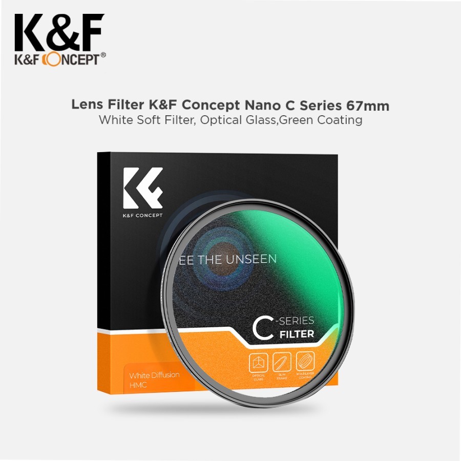 Jual KNF Concept 67mm Lens Filter Nano-C White Diffuser Filter K&F ...