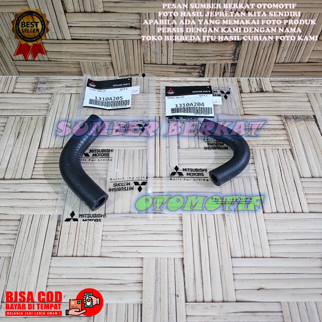Jual PIPA SELANG KARET OLI KULLER COLLER BESAR KECIL MITSUBISHI TRITON ...