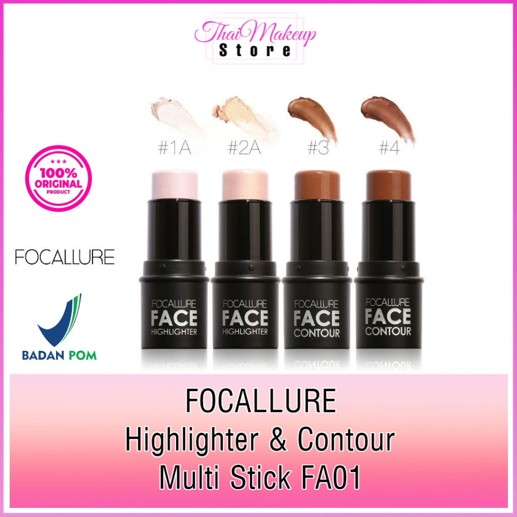Jual CLEARANCE SALE FOCALLURE Highlighter & Contour Stick-Kosmetik ...