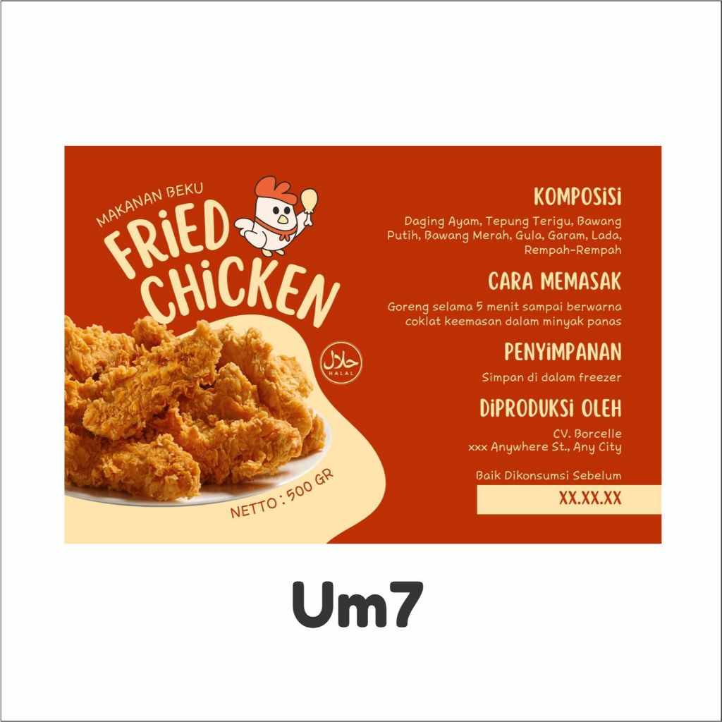 Jual STIKER - Label Snack UMKM 6x9cm | Shopee Indonesia