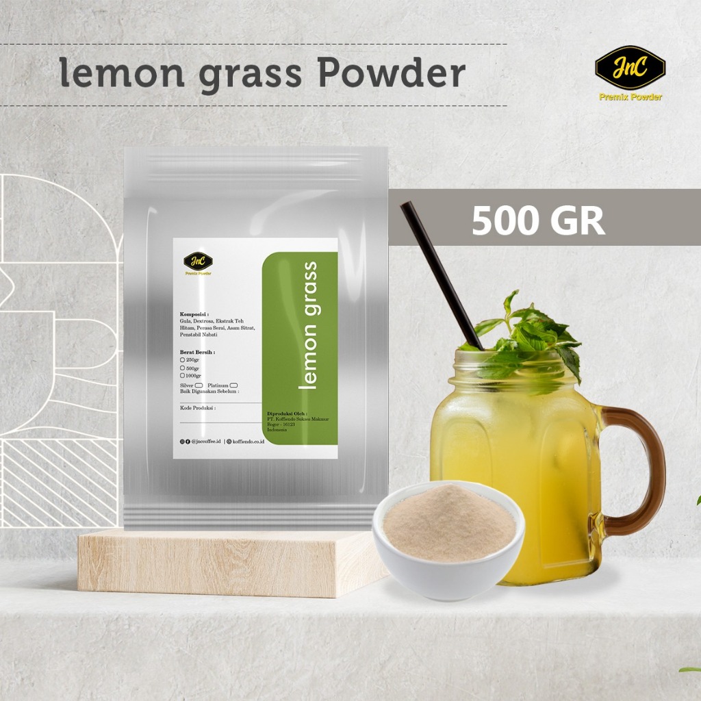 Jual JnC Lemon Grass Powder 500Gr | Shopee Indonesia