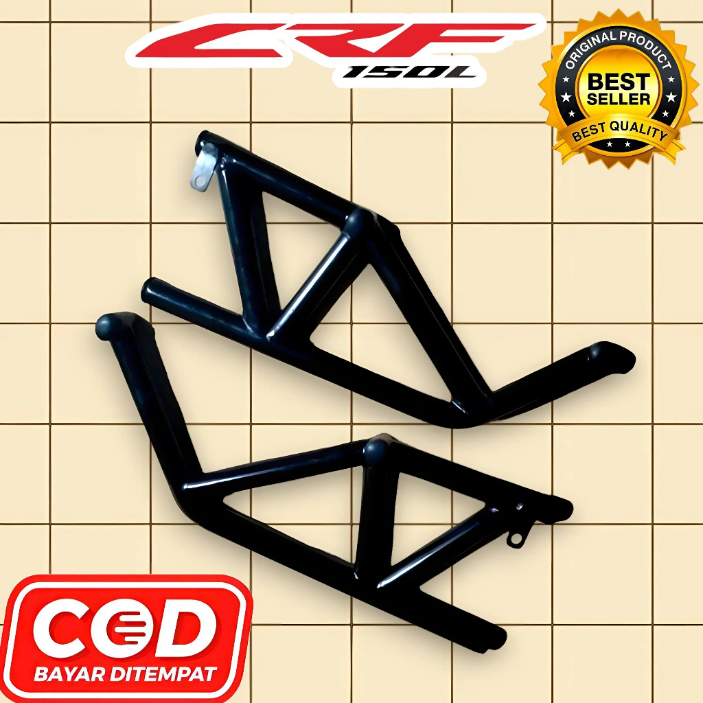 Jual CRF150L Crashbar Tubular Bodyguard Mesin Deltabox Tubular Crasbar ...