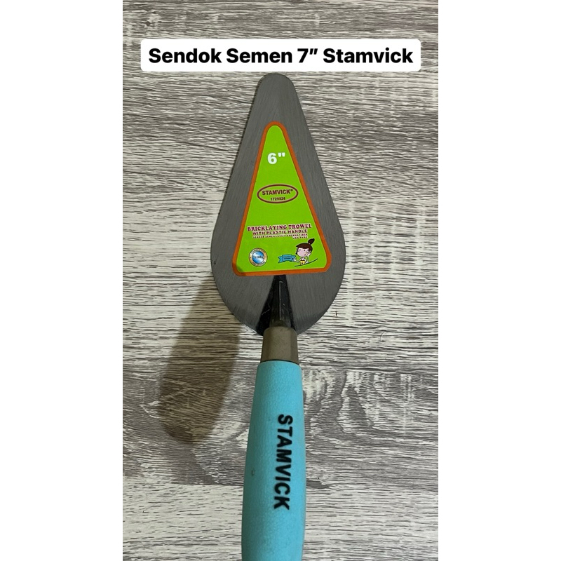 Jual Sendok Semen Lancip 7” Stamvick | Sendok Semen Cetok Sekop ...