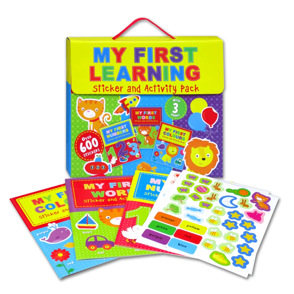 Jual My First Learning Sticker and Activity Pack (Over 600 Stickers) [Igloo Books] | Shopee ...