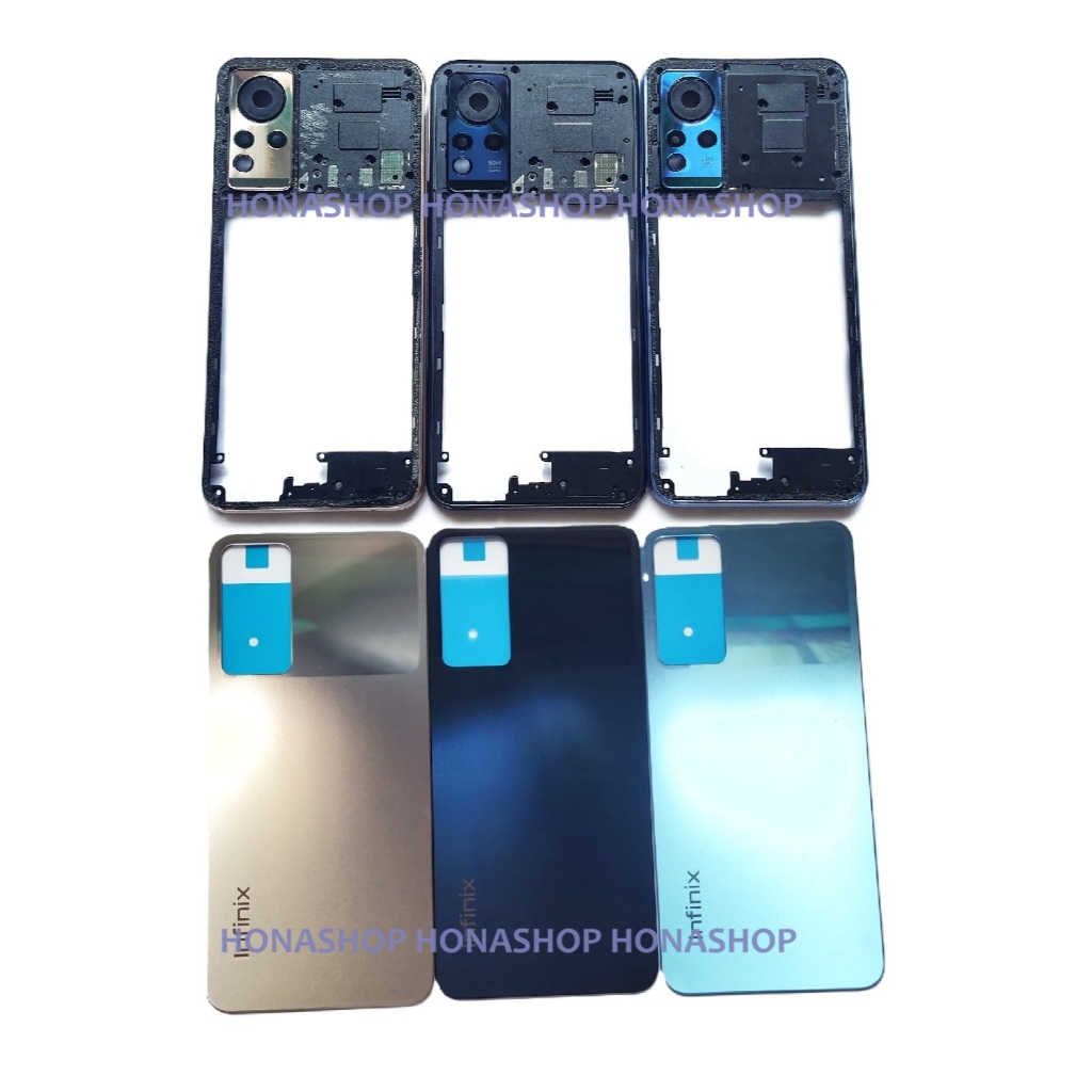 Jual TULANG FRAME BAZEL + BACK CASING HOUSING INFINIX NOTE 12 X670 ...