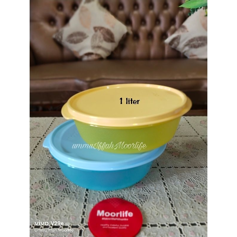 Jual MOORLIFE ORIGINAL BOWL 1 LITER 1PC | Shopee Indonesia