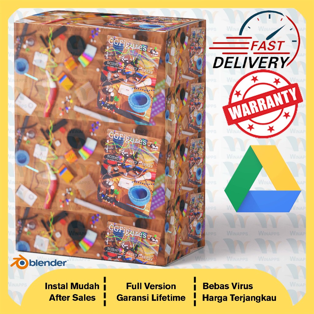 Jual The Cgfigures Asset Library for Blender 3D | Shopee Indonesia