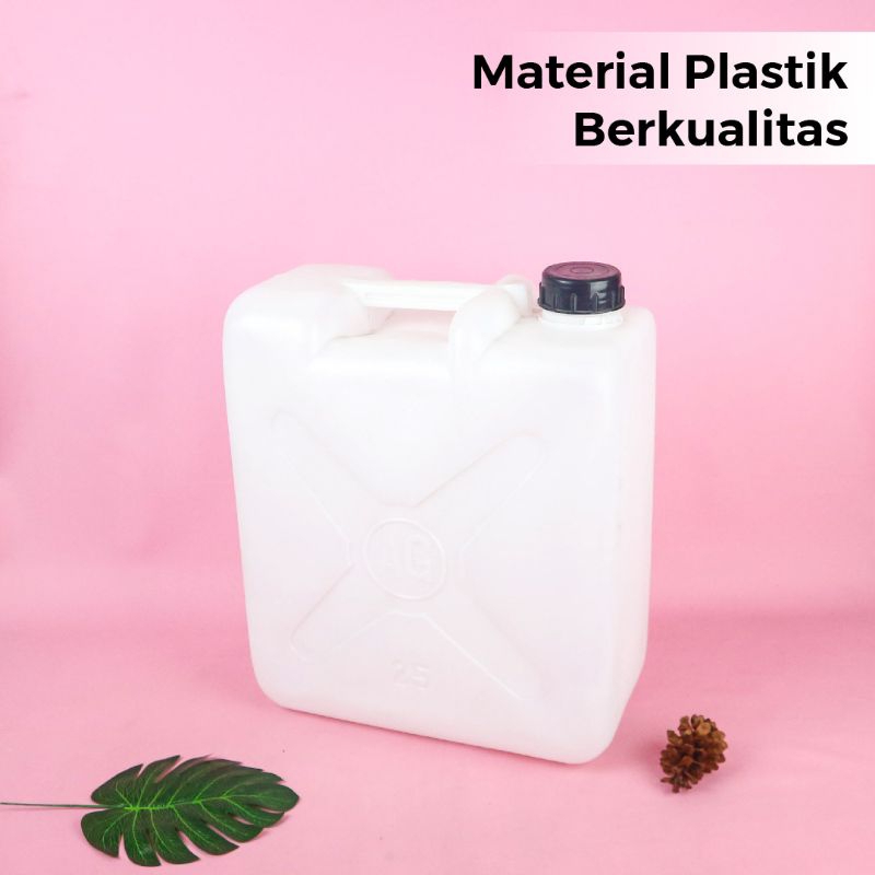Jual Jerigen Minyak, Bensin Dan Solar UK 25 Liter Tutup Putar Double ...