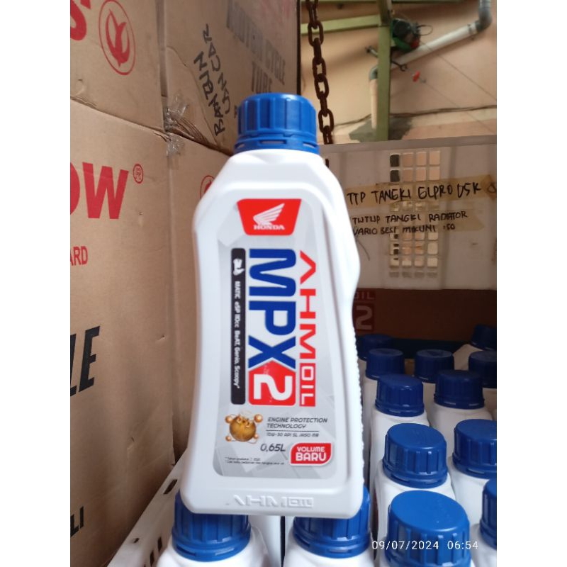 Jual MPX2 0,65ML. SAE:10W-30, API-SL, JASO:MB) (ASLI/ORIGINAL) | Shopee ...