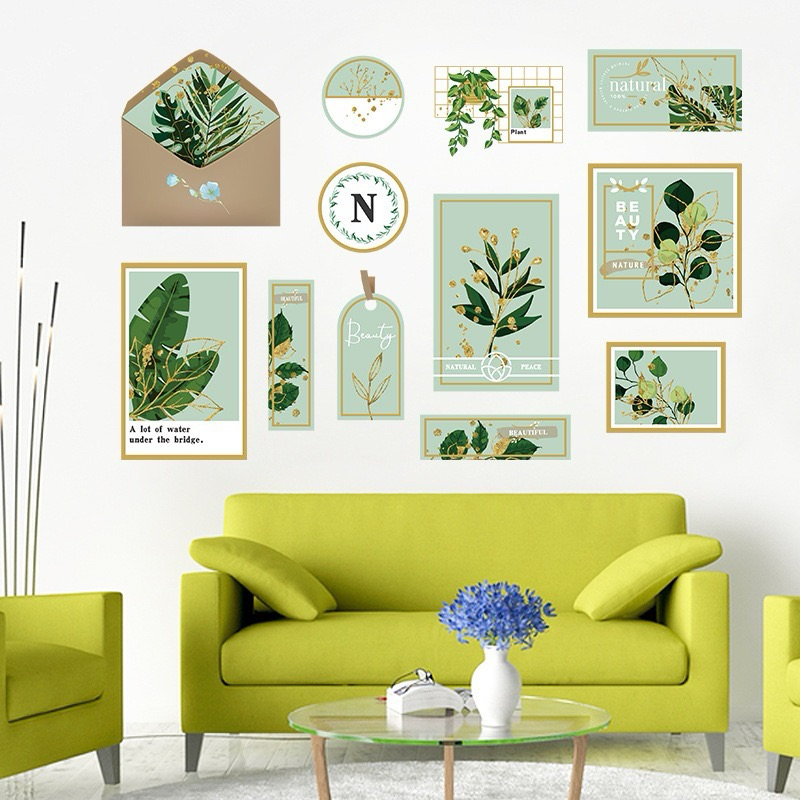 Jual stiker dinding dekorasi hiasan ruangan rumah wall sticker 3D 12pcs ...