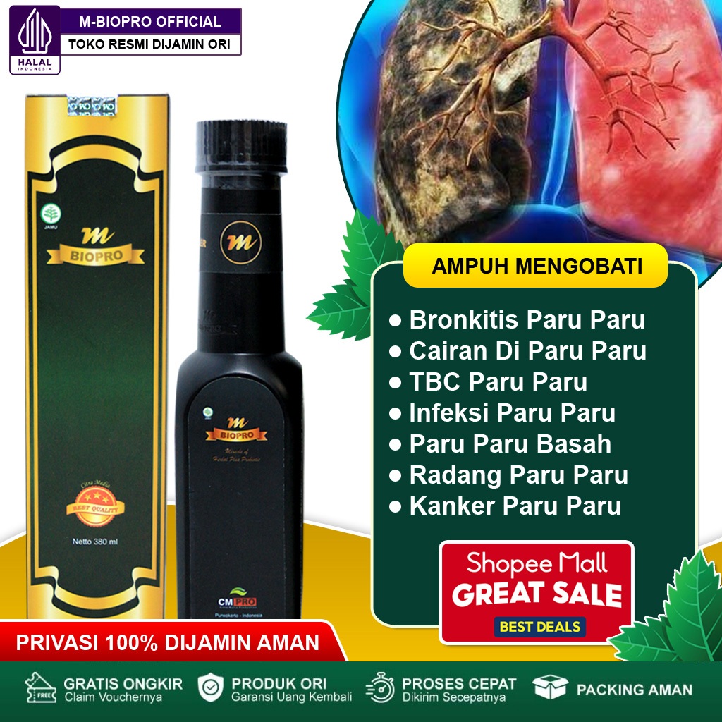 Jual Obat Bronkitis, Penghilang Cairan Di Paru Paru, Tbc, Pneumonia ...