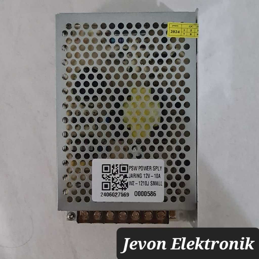 Jual Power Supply PSU 12V 10A Murni 12 V Volt 10 A Ampere Trafo Travo ...