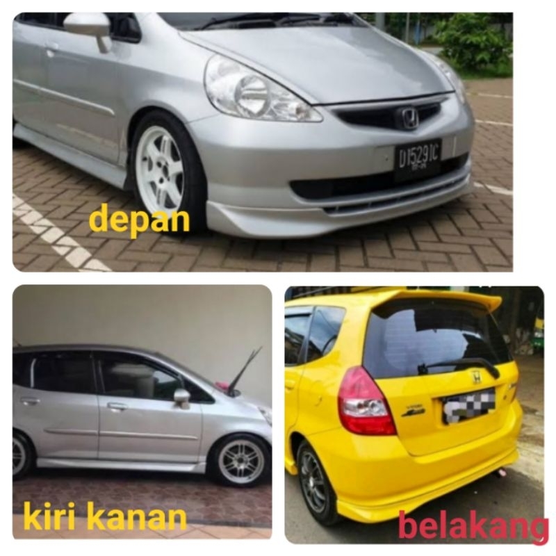 Jual bodykit lips bemper jazz gd3 full 1st | Shopee Indonesia