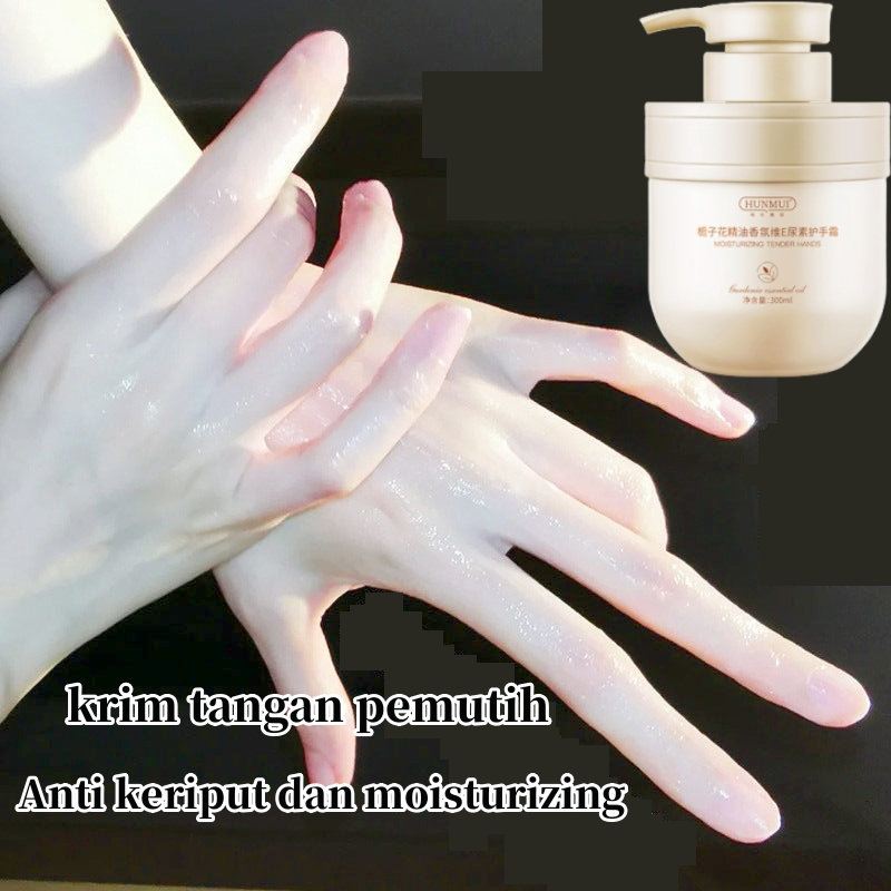 Jual Hand cream krim tangan pemutih Serum tangan keriput dan pemutih ...