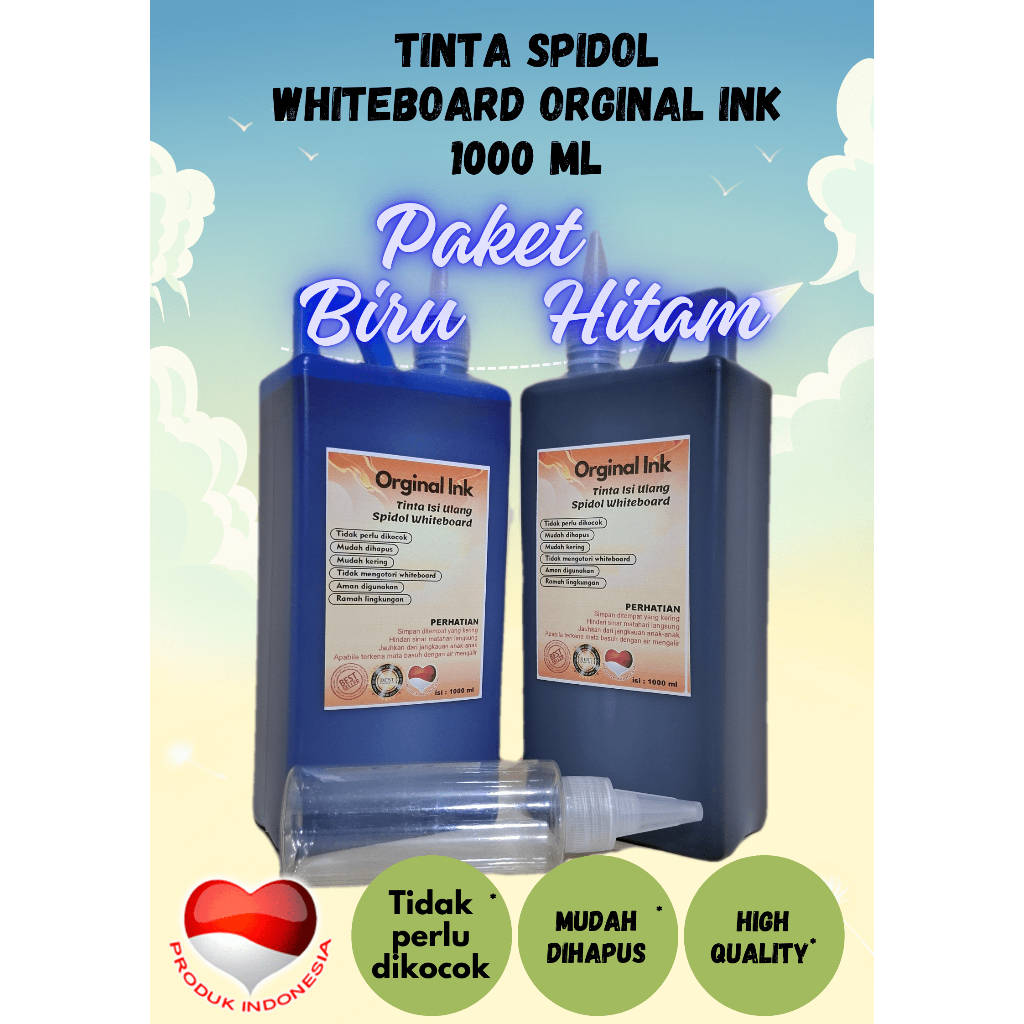 Jual Tinta Spidol Whiteboard Orginal Ink Tinta Isi Ulang Spidol Orginal ...