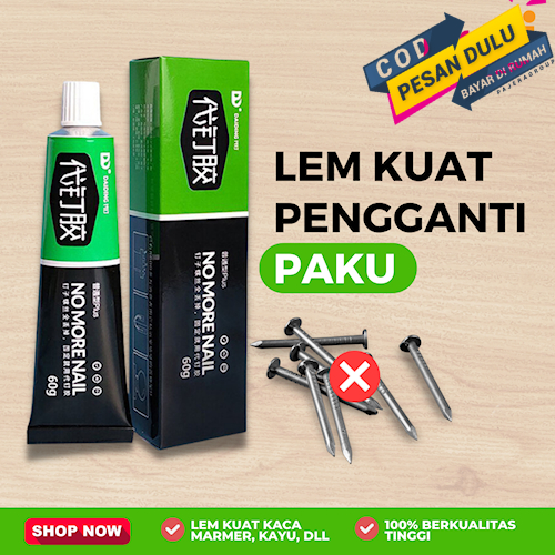 Jual Lem Pengganti Paku Tembok No More Nail Superkuat Original Daiding ...