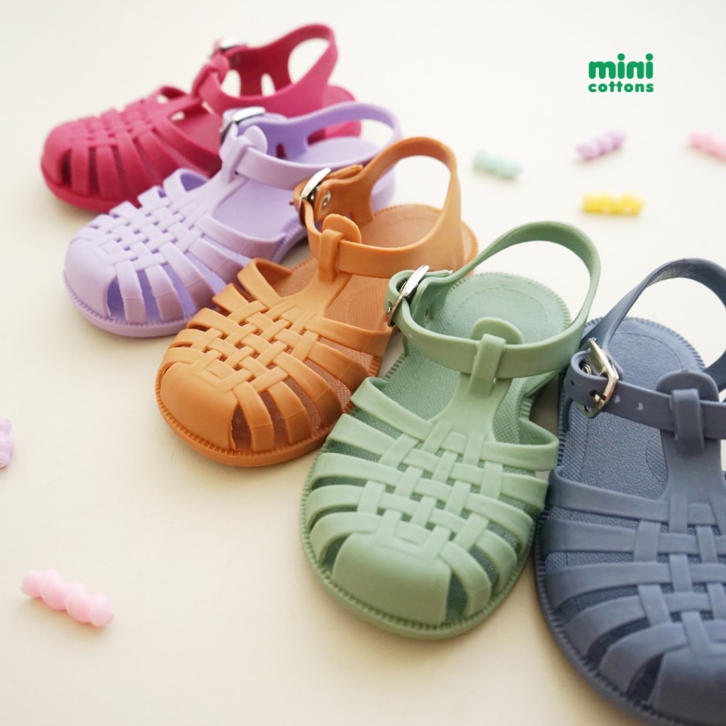 Jual MINI COTTONS Earth Jelly Shoes Sepatu Sandal Anak Perempuan ...