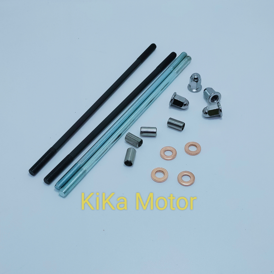 Jual Paket Baut Tanam Blok Mesin Honda Beat Plus Mur Ring Dan Bos Blok ...