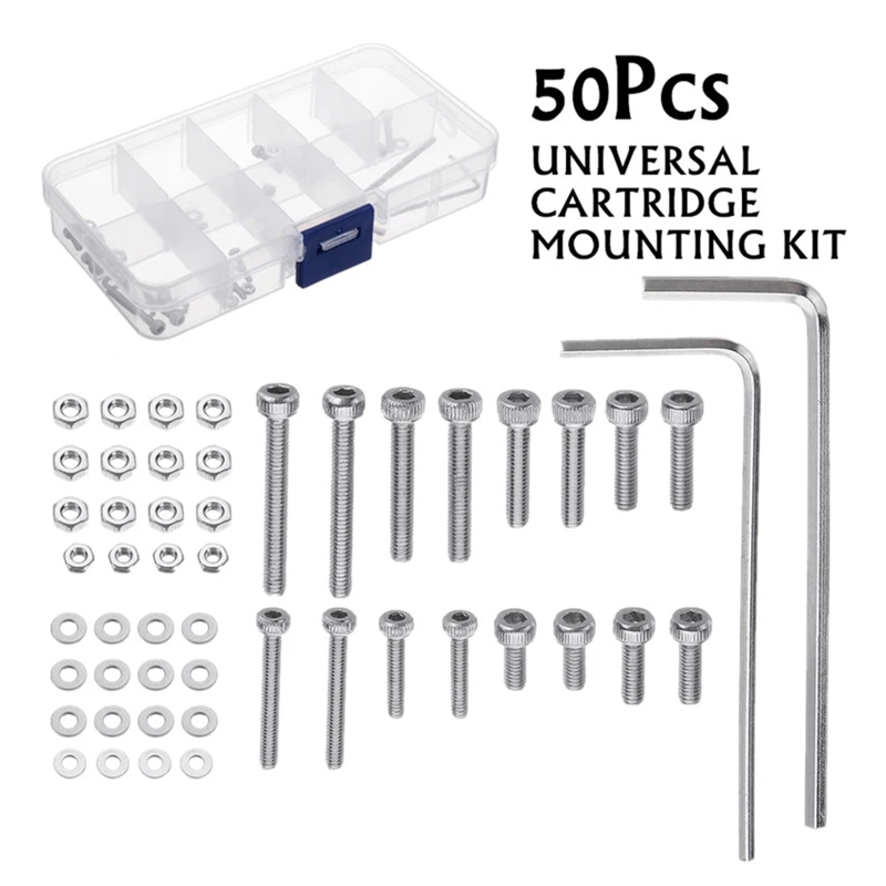 Jual Kit Pemasangan Kepala Putar Universal M2.5, Set Baut, Sekrup, dan ...