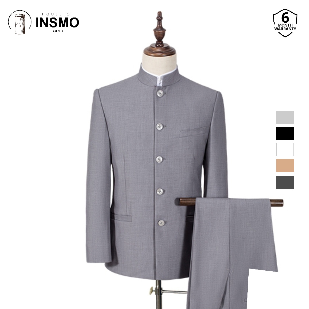 Jual Jas Koko Muslim Model Slim Fit Jasko Mandarin Setelan Exclusive ...