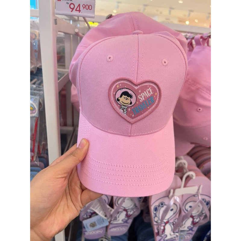 Jual MINISO X SNOOPY peanuts character baseball cap topi unisex ...
