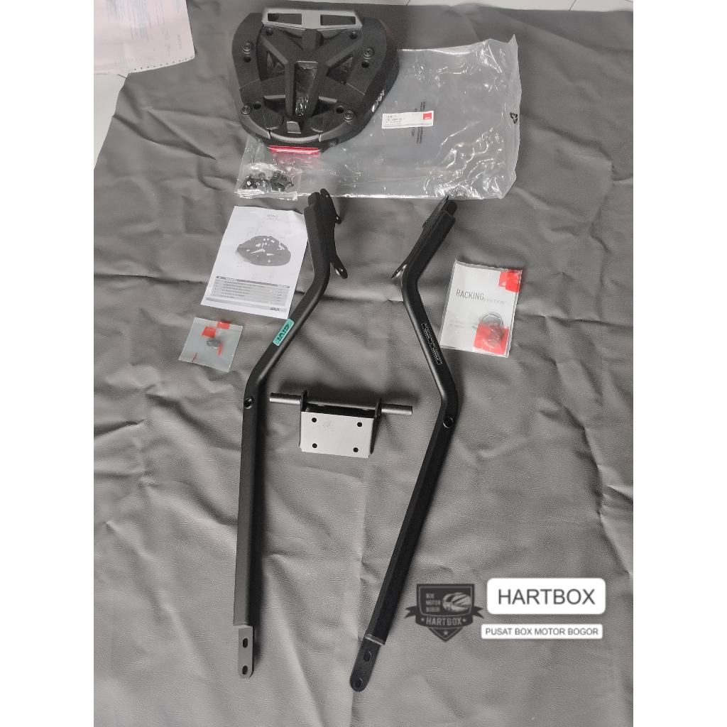 Jual TOP BRACKET GIVI SRX XSR 155 YAMAHA HARTBOX | BRACKET BRAKET ...
