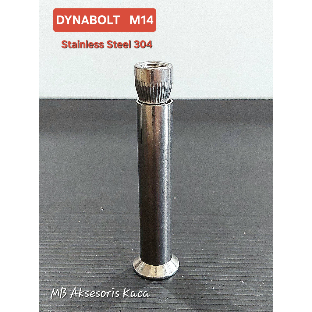 Jual BAUT DYNABOLT M14 STAINLESS STEEL 304 ANGKUR TEMBOK | Shopee Indonesia