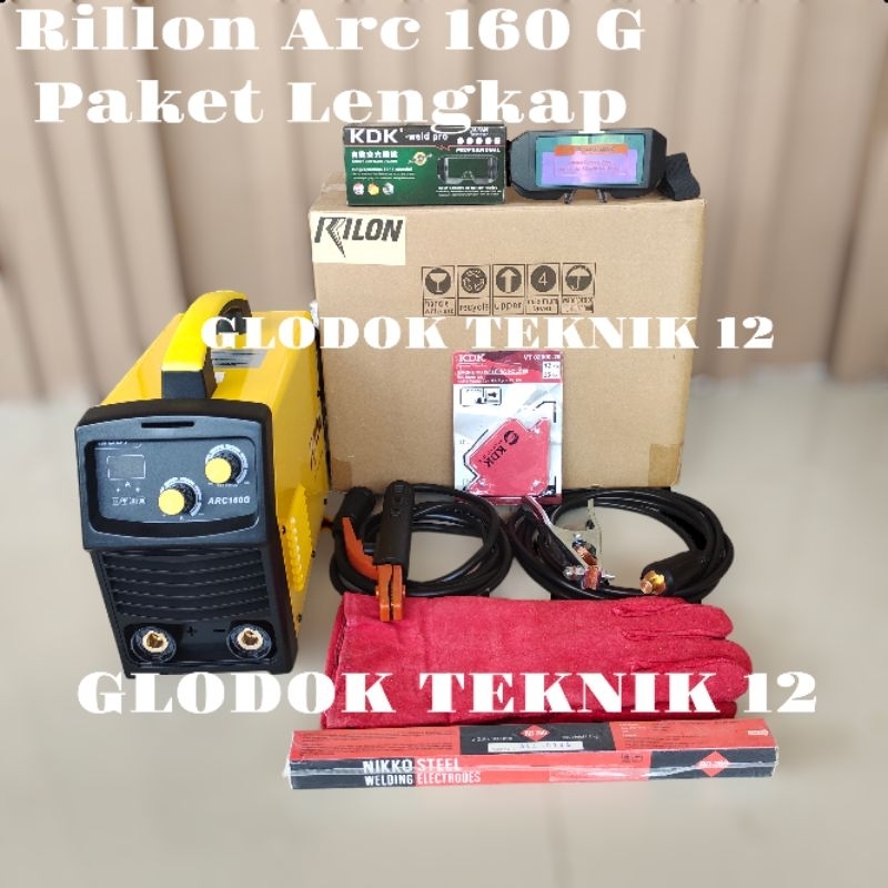 Jual MESIN LAS INVERTER RILON ARC 160 G / TRAFO LAS INVERTER RILON ARC ...