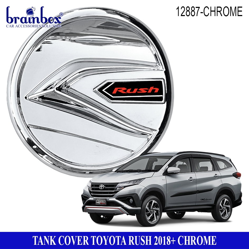 Jual Tank Cover Toyota Rush 2018 Chrome Tutup Tangki Krom | Shopee ...
