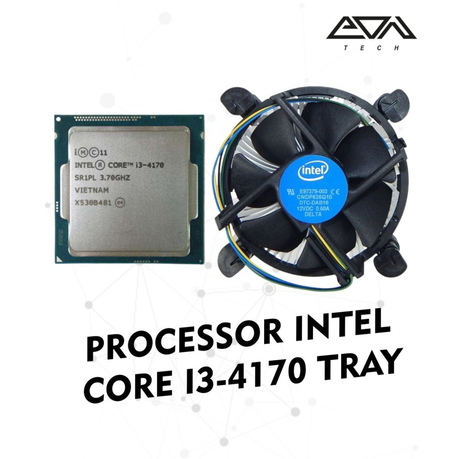 Jual Intel Core i3 4170 Processor Tray + Fan (socket LGA 1150 | H81) | Shopee Indonesia