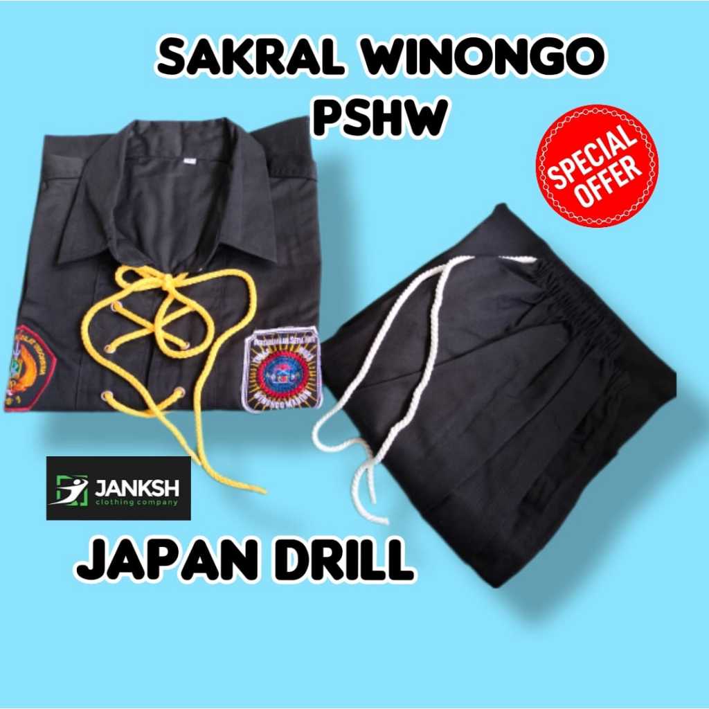 Jual SAKRAL WINONGO PSHW JAPAN DRILL / SERAGAM SILAT | Shopee Indonesia