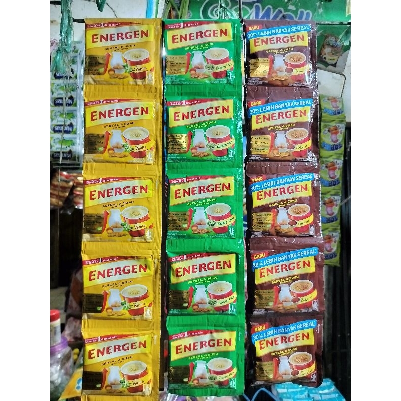 Jual Energen Sereal & Susu Aneka Rasa (isi 10) | Shopee Indonesia