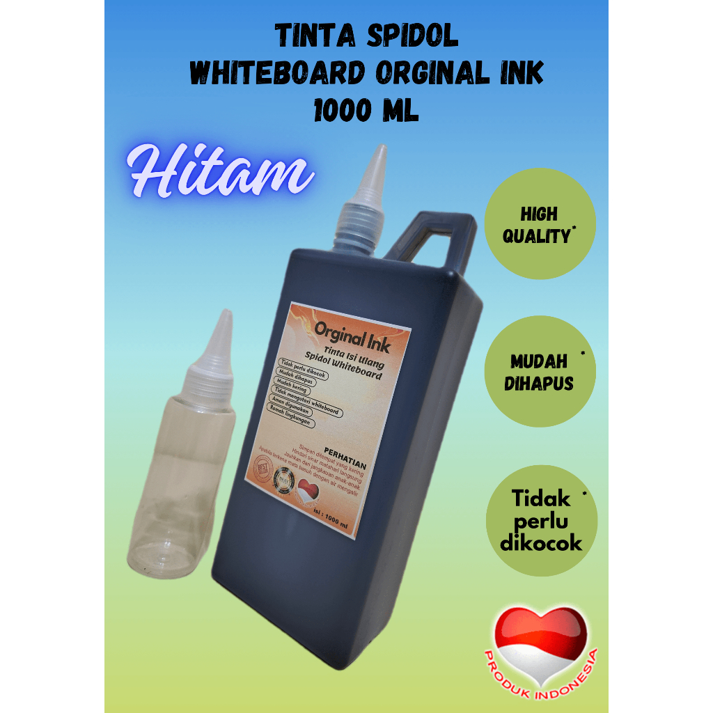 Jual Tinta Spidol Whiteboard Orginal Ink Tinta Isi Ulang Spidol Orginal ...