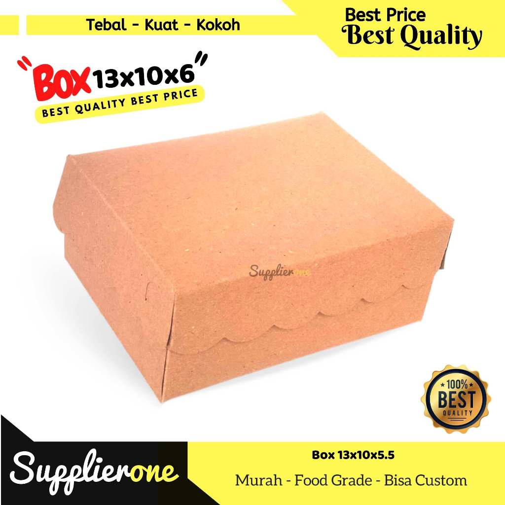 Jual Dus Snack 13x10x6 / Dus Kue / Box Fried Chiken / Dus Fried Chicken ...