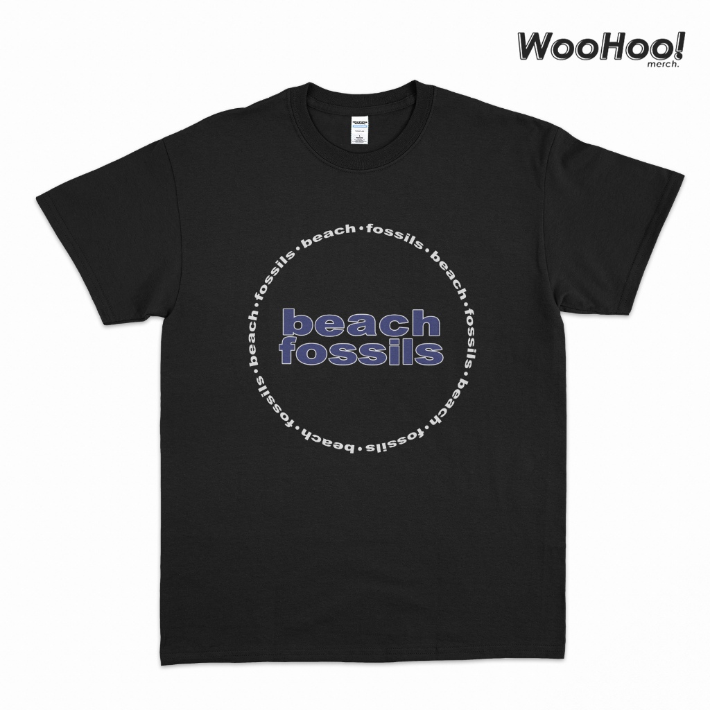 Jual KAOS BAND BEACH FOSSILS - CIRCLE LOGO | Shopee Indonesia