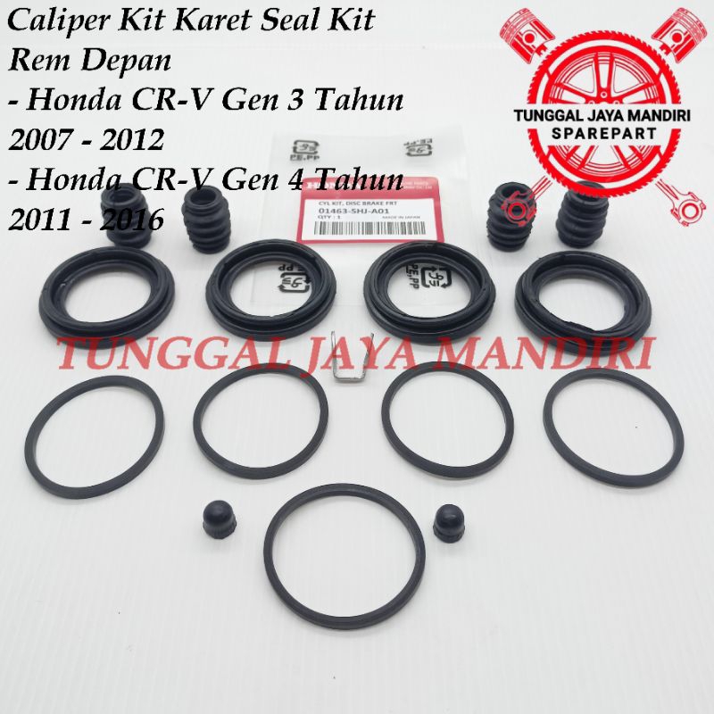 Jual Caliper Kaliper Kit Karet Seal Rem Depan CRVCR-V Gen 3 4 2007 - 2016 | Shopee Indonesia