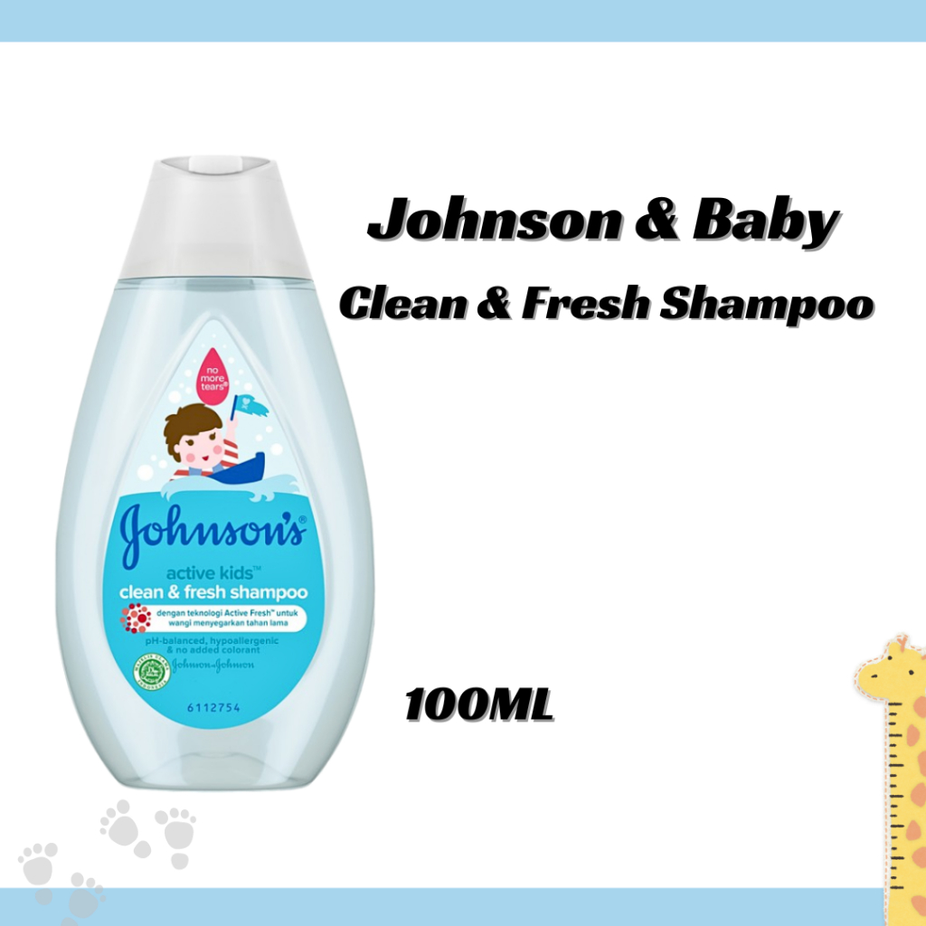 Jual Johnson Shampoo Clean and Fresh 100ml/Shampoo Bayi | Shopee Indonesia