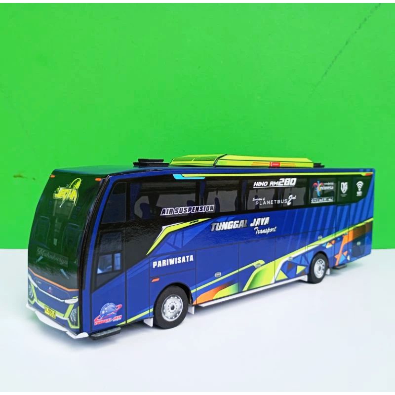 Jual Miniatur bus basuri JEDHA JET BUS 5 TUNGGAL JAYA | Shopee Indonesia