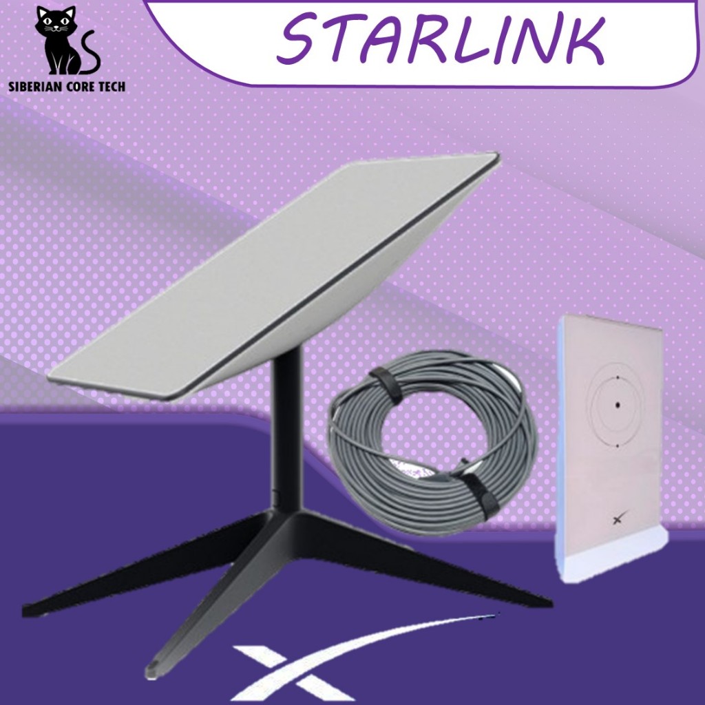 Jual STARLINK SATELITE STANDARD KIT DUAL WIFI SYSTEM SATELLITE | Shopee ...