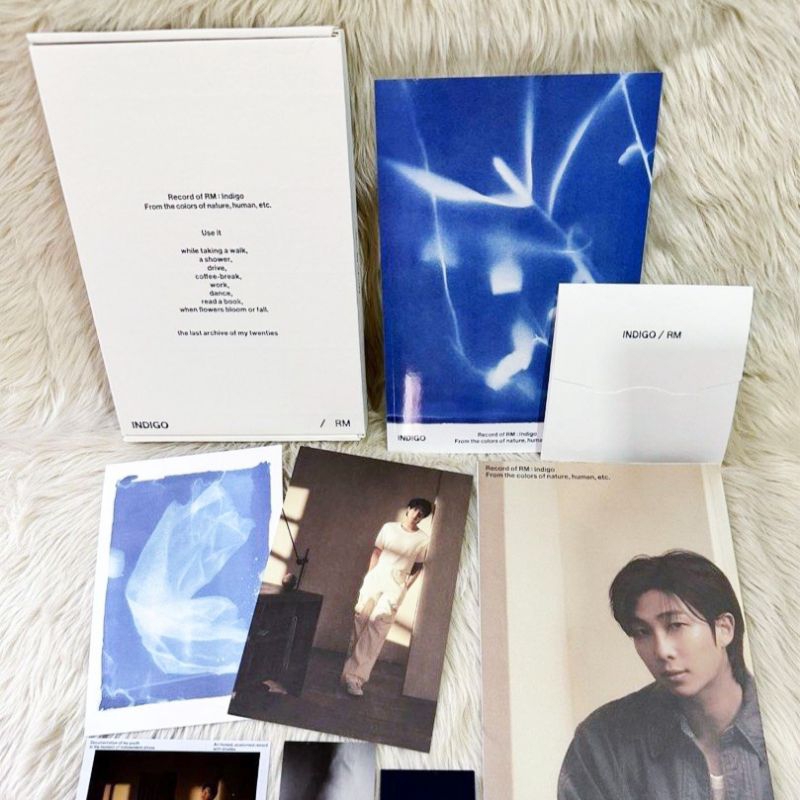 Jual [READY STOCK] Album Only Sealed INDIGO Book Version Official Weverse Namjoon RM / fullset ...