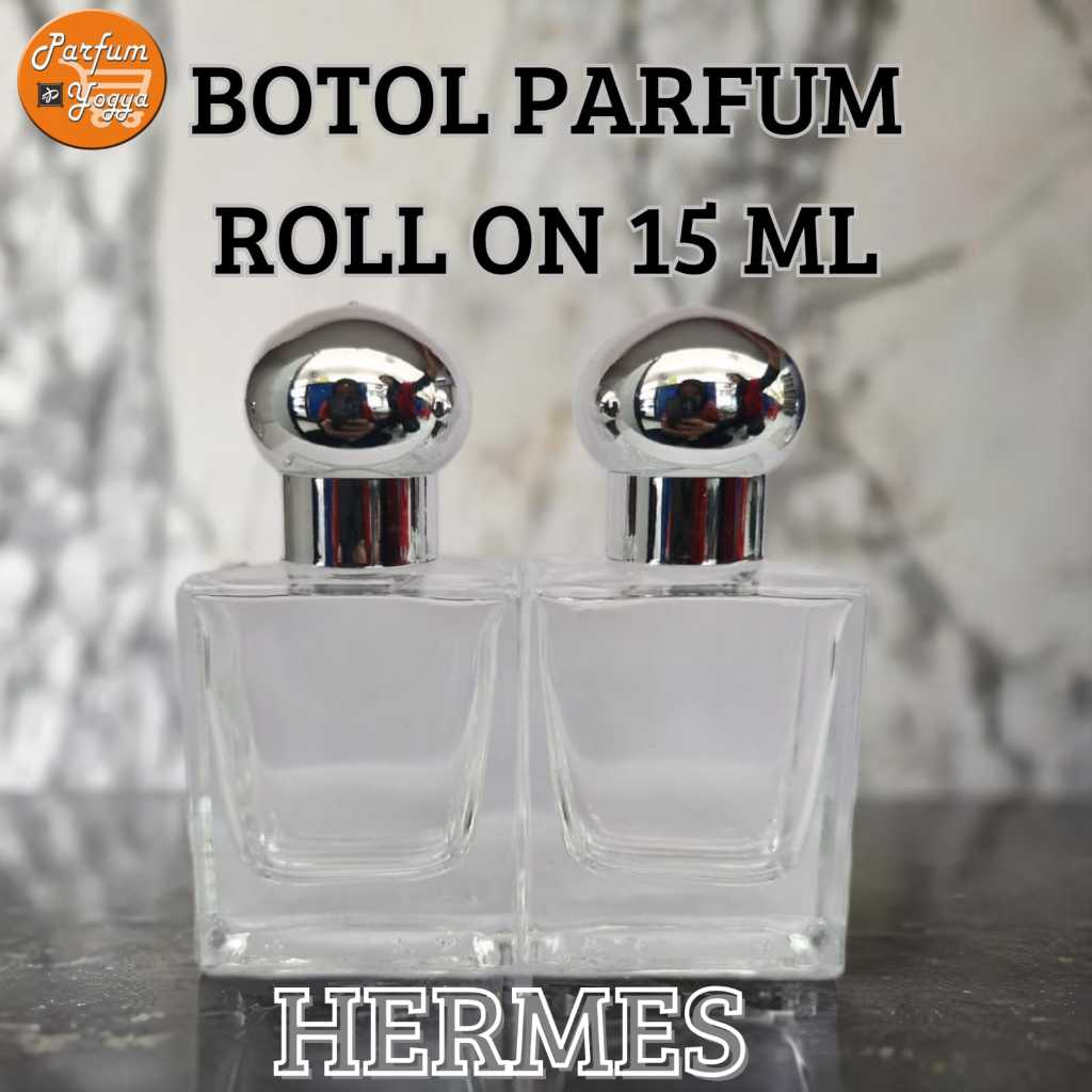 Jual BOTOL PARFUM ROLL ON HRMS 15 ML | BOTOL KACA | Shopee Indonesia