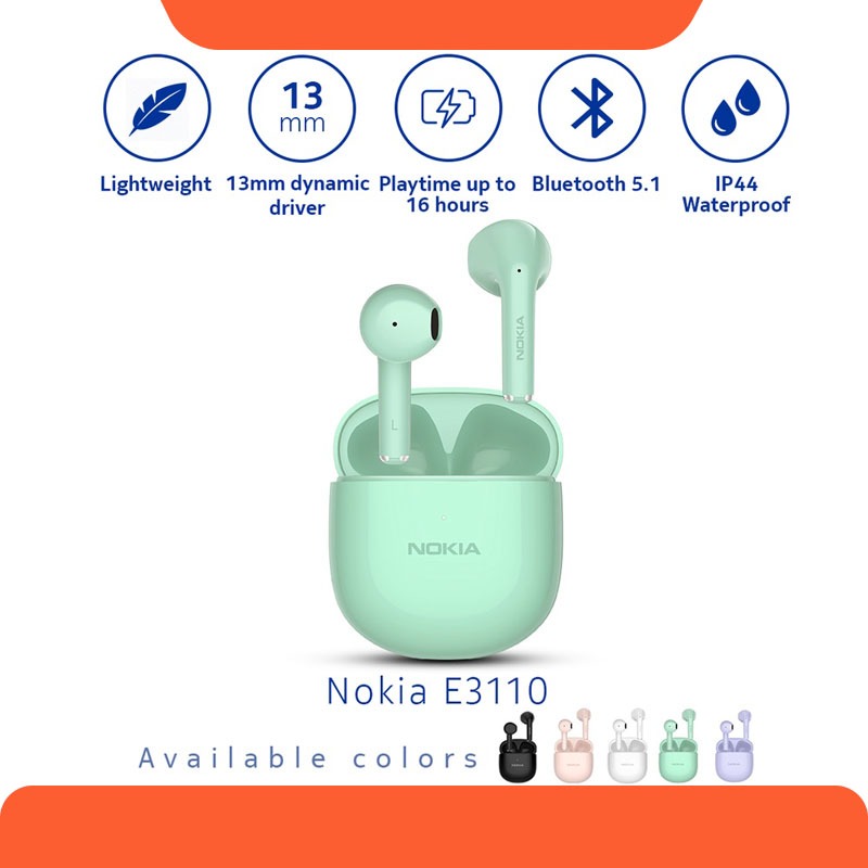 Jual Nokia TW E3110 Hijau - Earphone Bluetooth Berkualitas Tinggi ...