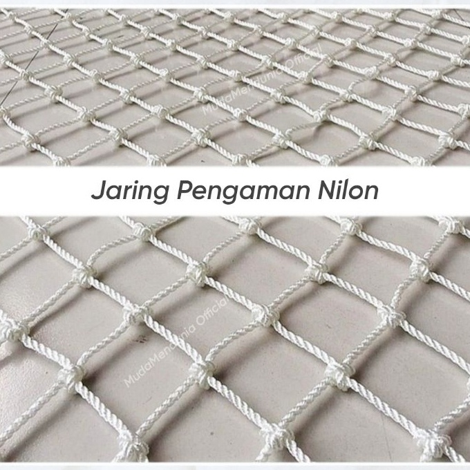 Jual KP8 Jaring Nilon 6mm Pengaman Bayi Anak Anak Balkon Tangga Railing ...